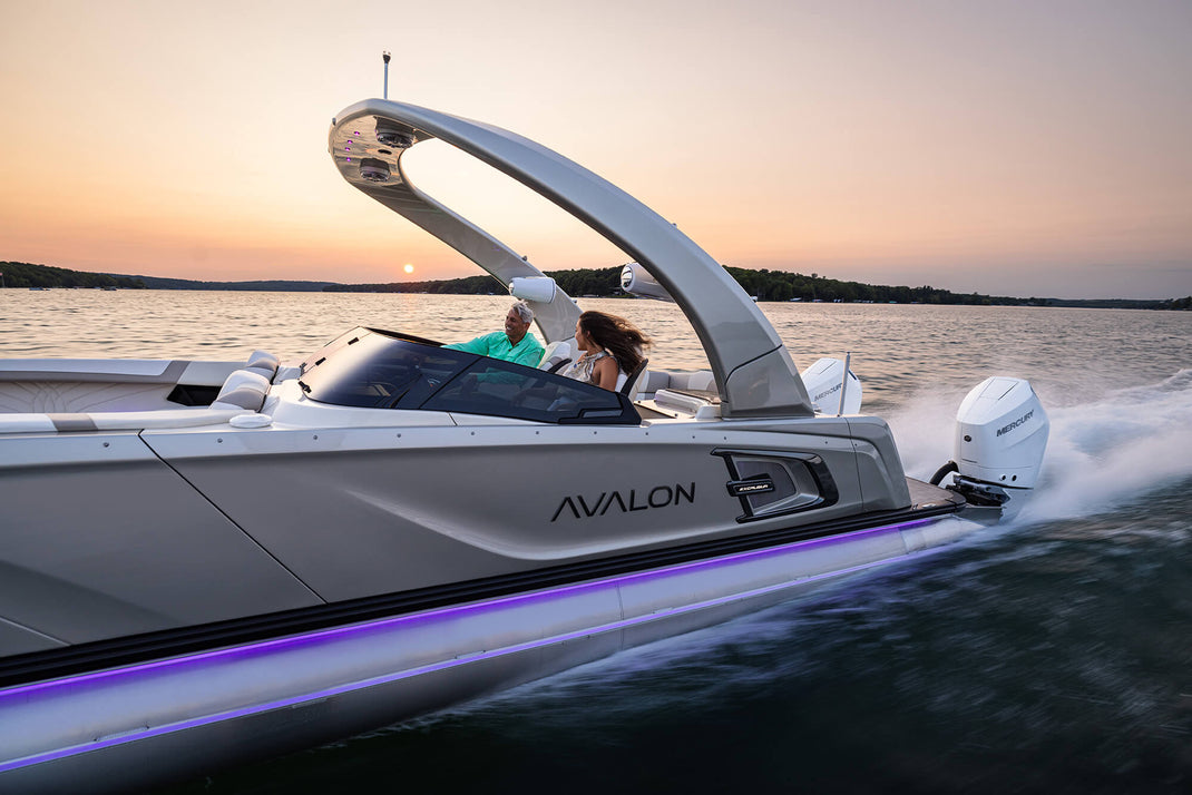 Lake Eufaula Oklahoma Avalon Excalibur Luxury Tritoons – Nine Marina ...